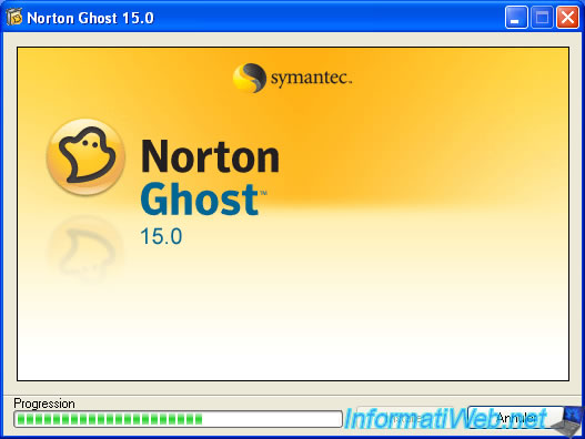 Install, configure and use Norton Ghost - Backup - Tutorials - InformatiWeb